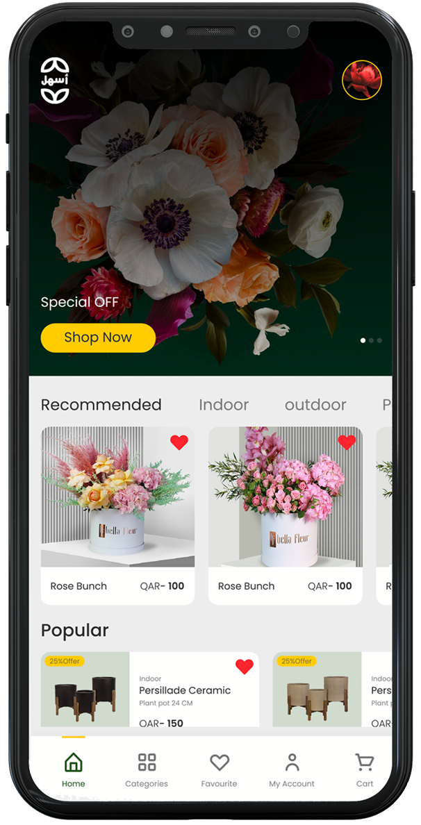 Ashal Flowers app